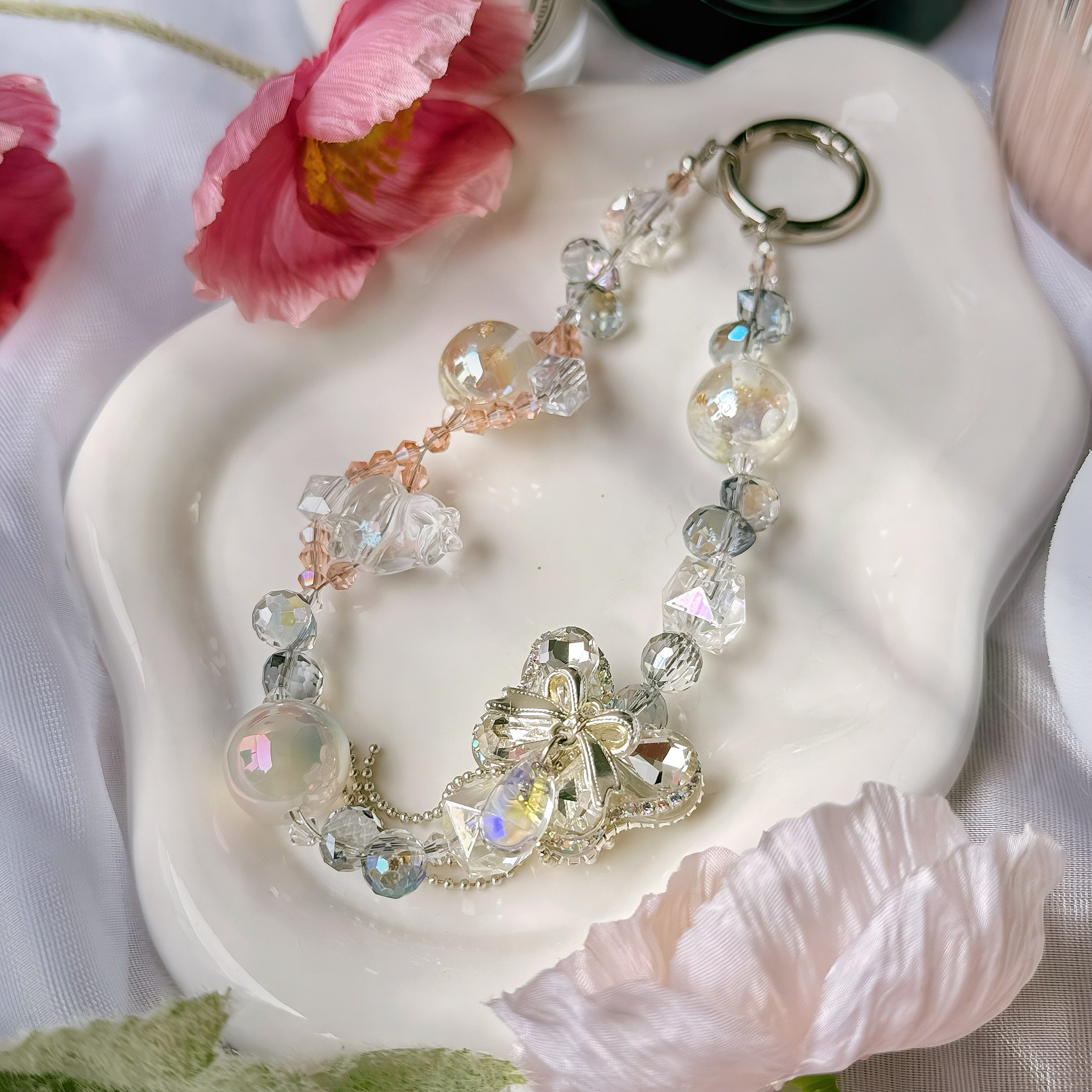 Glimmering Grace – Faerie Whirl Beads